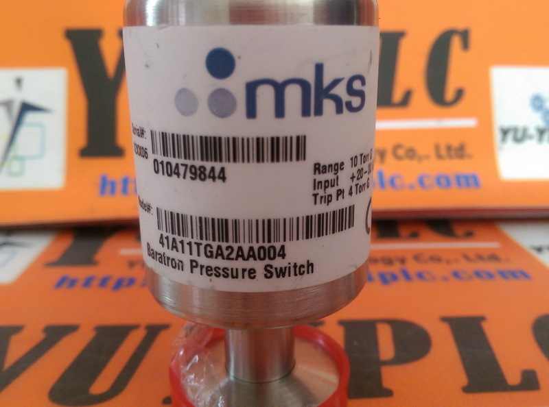 MKS 41A11TGA2AA004 Baratron Pressure Switch - PLC DCS SERVO Control MOTOR POWER SUPPLY IPC ROBOT